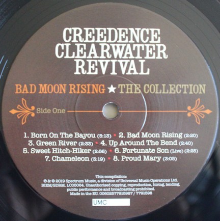 CREEDENCE CLEARWATER REVIVAL – BAD MOON RISING / THE COLLECTION – America Dvd