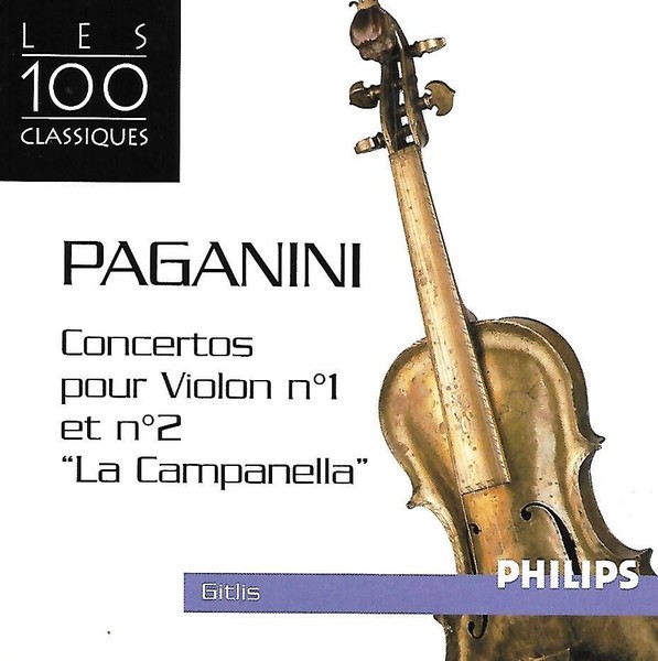 PAGANINI / GITLIS – CONCERTOS POUR VIOLON 1 ET 2 LA CAMPANELLA – America Dvd