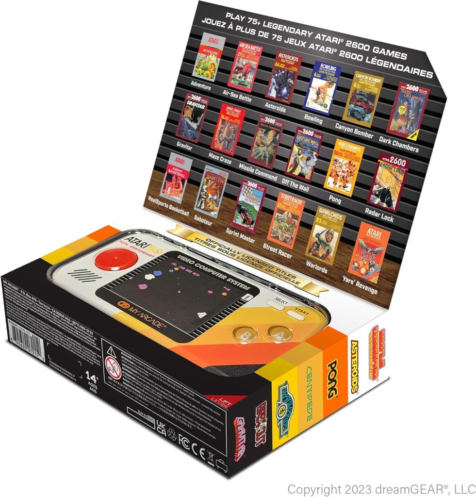 ATARI – POCKET PLAYER PRO – MY ARCADE – VIDEOJUEGO – America Dvd