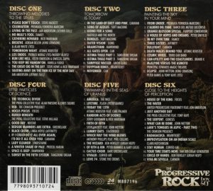 VARIOUS – THE PROGRESSIVE ROCK BOX SET – America Dvd
