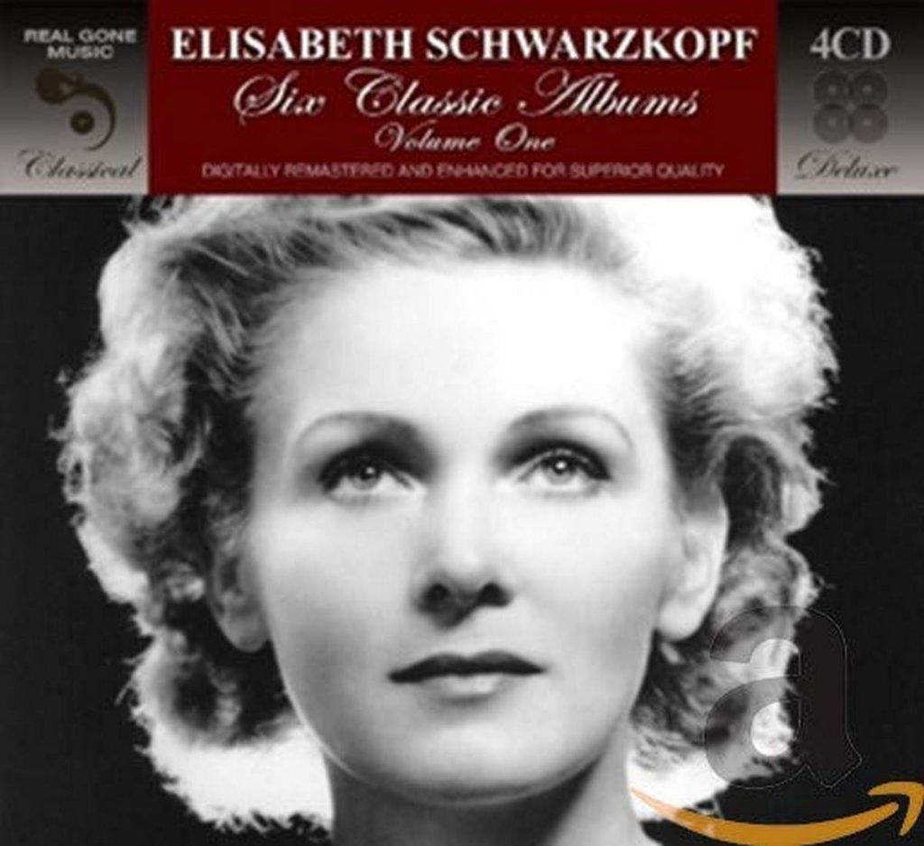 ELISABETH SCHWARZKOPF – SIX CLASSIC ALBUMS – VOLUME ONE – America Dvd