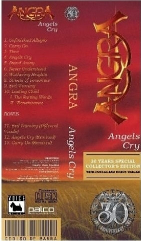 ANGRA – ANGELS CRY – 1991 30 ANNIVERSARY 2021 – America Dvd