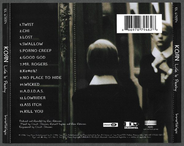 KORN – LIFE IS PEACHY – America Dvd