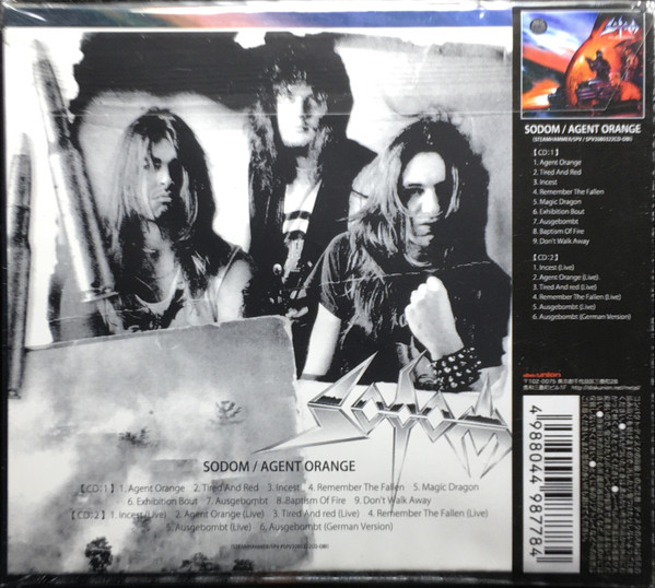 SODOM – AGENT ORANGE – America Dvd