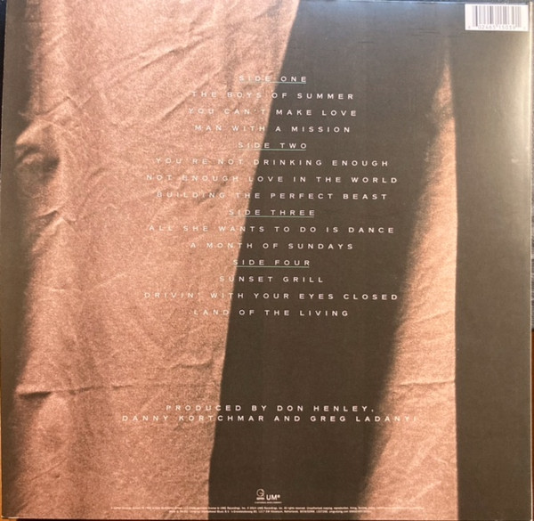 DON HENLEY – BUILDING THE PERFECT BEAST – America Dvd