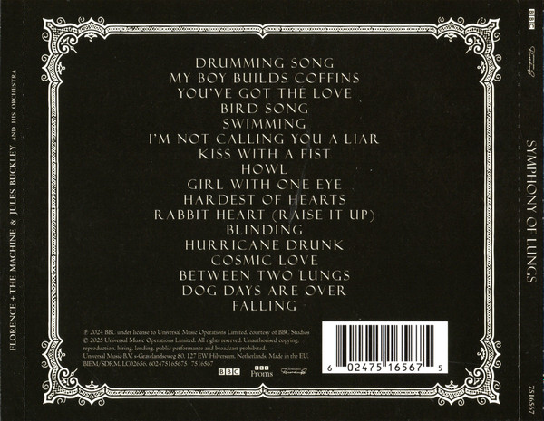 FLORENCE + THE MACHINE & JULES BUCKLEY AND HIS ORCHESTRA – SYMPHONY OF LUNGS / BBC PROMS AT THE ...