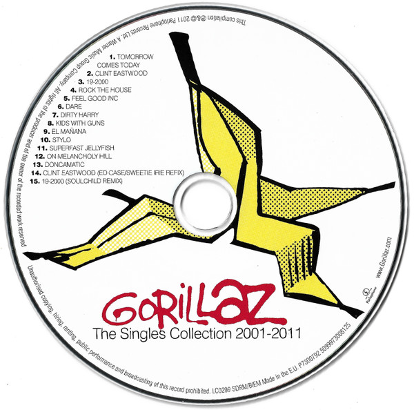 GORILLAZ – THE SINGLES COLLECTION 2001-2011 – America Dvd