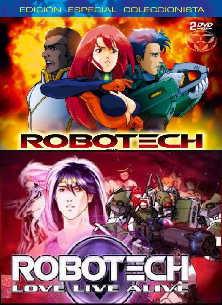 ROBOTECH – LAS CRONICAS DE LA SOMBRA 1 Y 2 / LOVE LIVE ALIVE – America Dvd