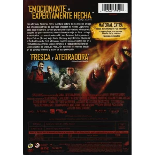 LA AFLICCION – America Dvd