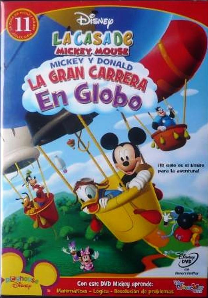 LA CASA DE MICKEY MOUSE – LA GRAN CARRERA EN GLOBO – America Dvd