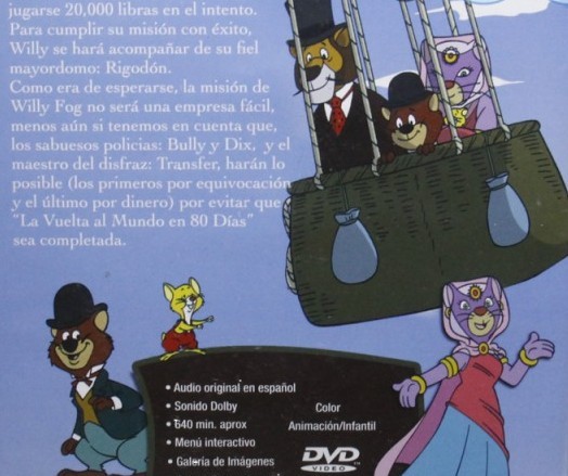 LA VUELTA AL MUNDO DE WILLY FOG – America Dvd