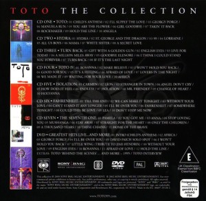 TOTO – THE COLLECTION – America Dvd