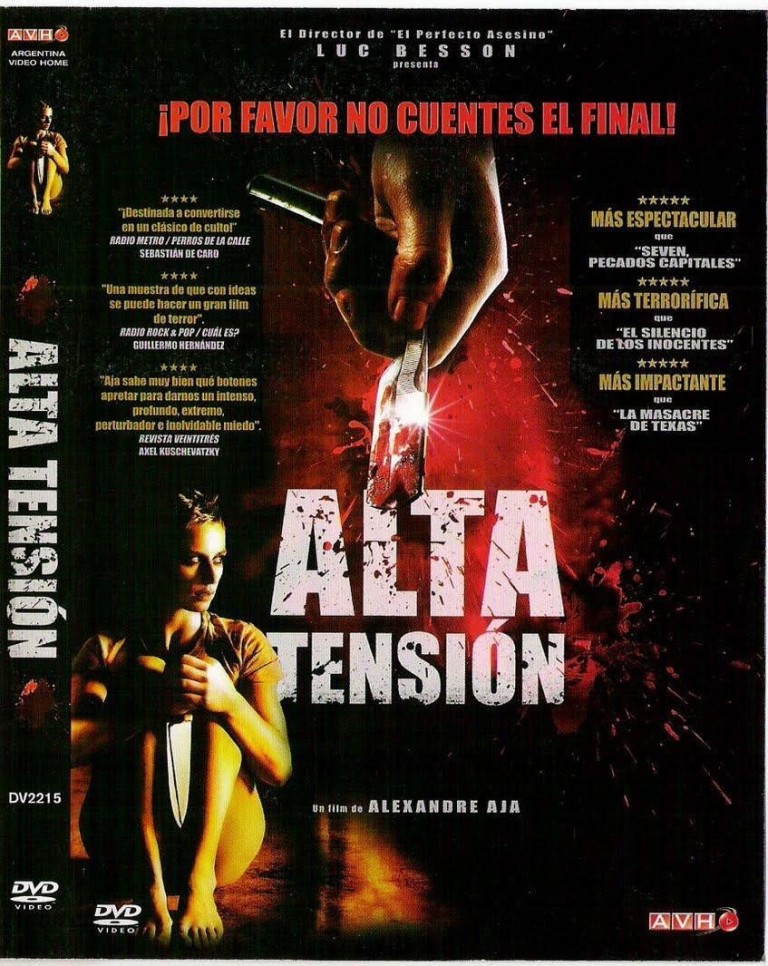 ALTA TENSION – America Dvd