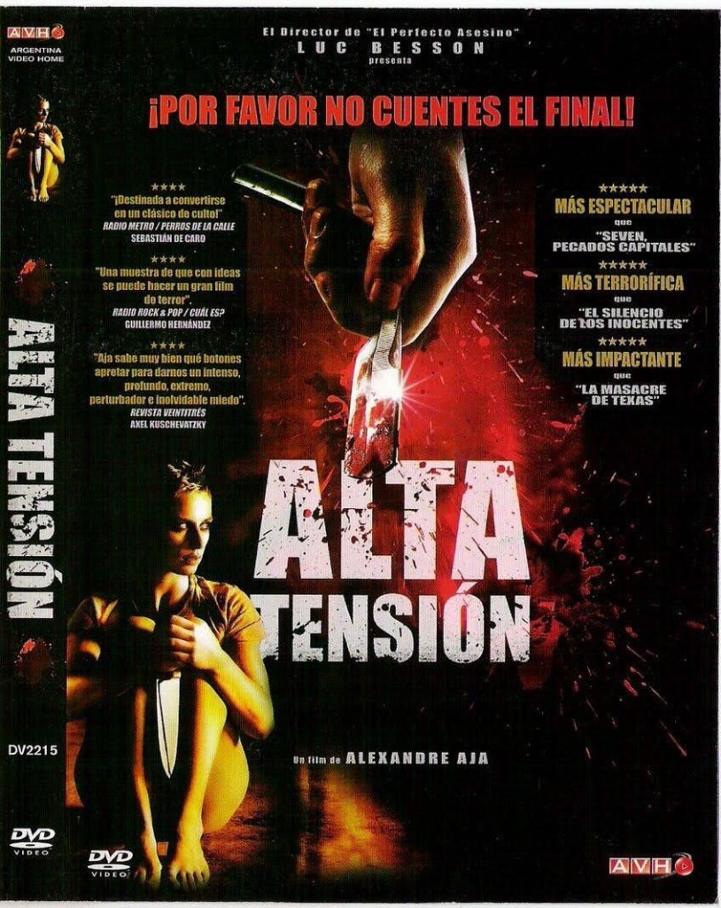 ALTA TENSION – America Dvd