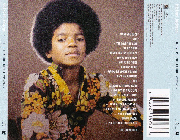 MICHAEL JACKSON – THE DEFINITIVE COLLECTION – America Dvd