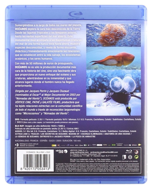 OCEANOS – America Dvd