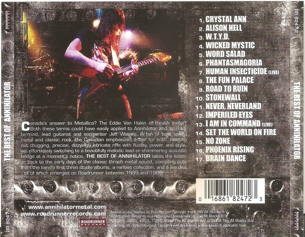 ANNIHILATOR – THE BEST OF ANNIHILATOR – America Dvd