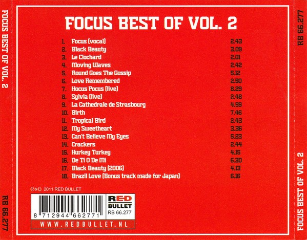FOCUS – BEST OF VOL 2 – America Dvd