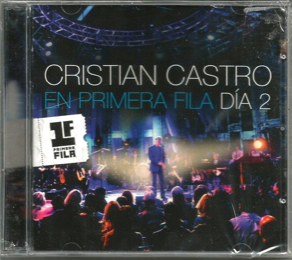 CRISTIAN CASTRO – PRIMERA FILA DIA 2 – America Dvd