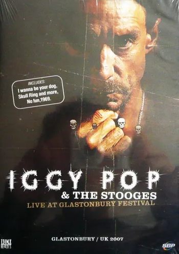 IGGY POP & THE STOOGES – LIVE AT GLASTONBURY FESTIVAL 2007 – America Dvd