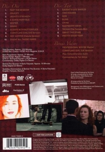 TORI AMOS – FADE TO RED – VIDEO COLLECTION – America Dvd