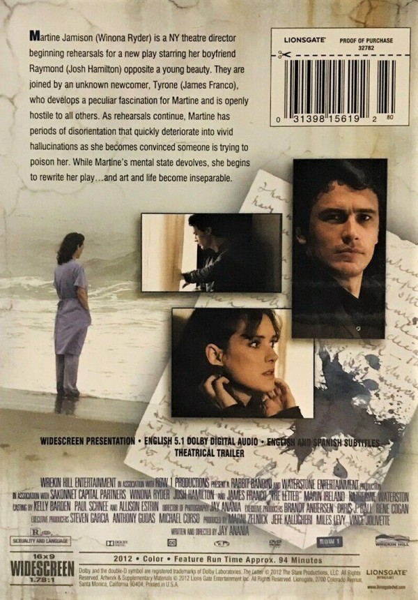 THE LETTER – America Dvd