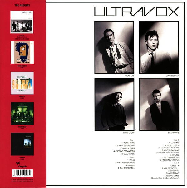 ULTRAVOX – VIENNA – DELUXE EDITION – America Dvd