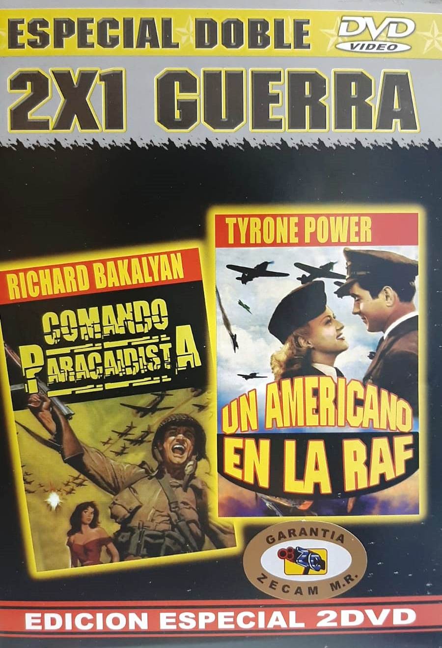 COMANDO PARACAIDISTA / UN AMERICANO EN LA RAF – America Dvd