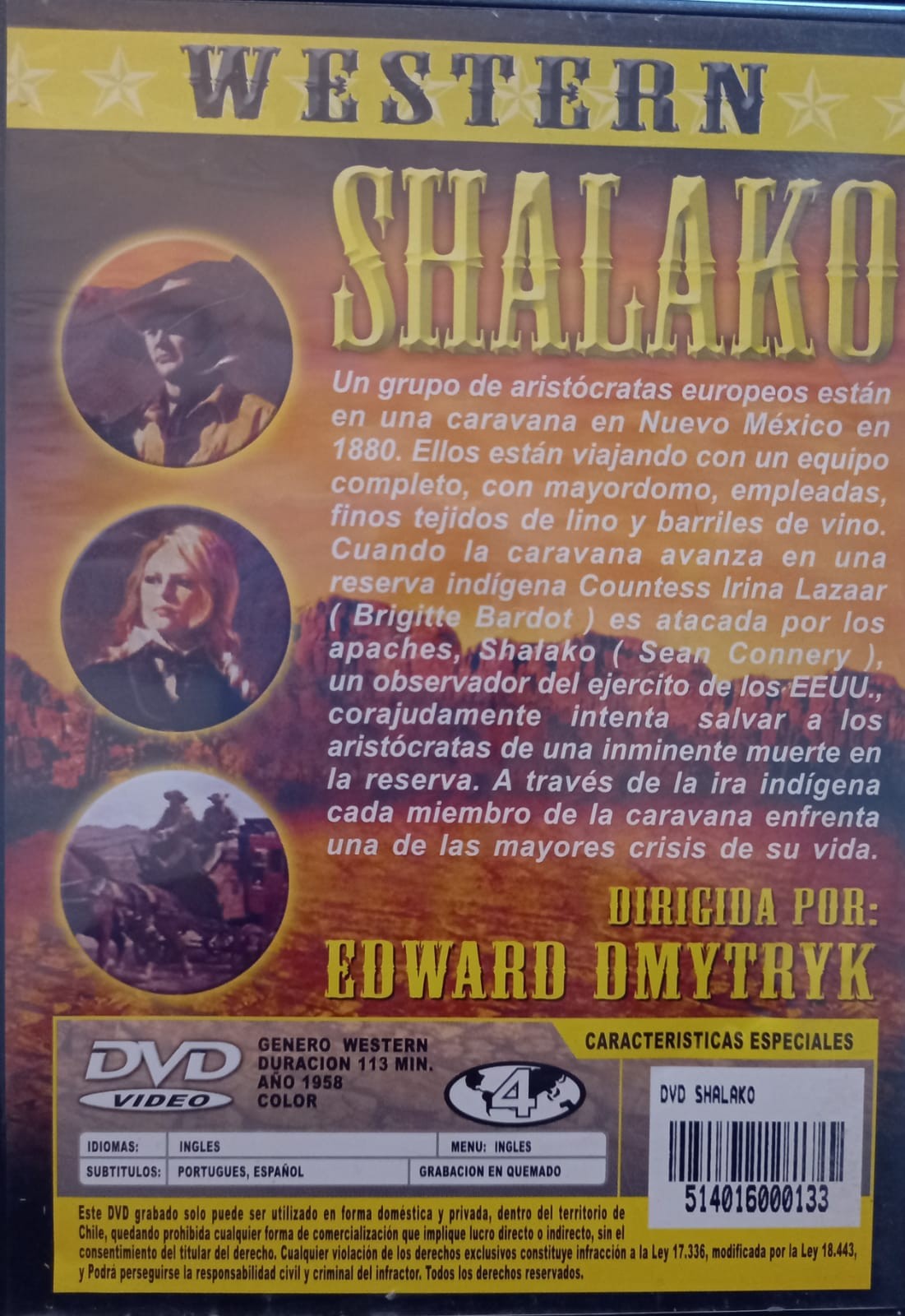 SHALAKO – America Dvd