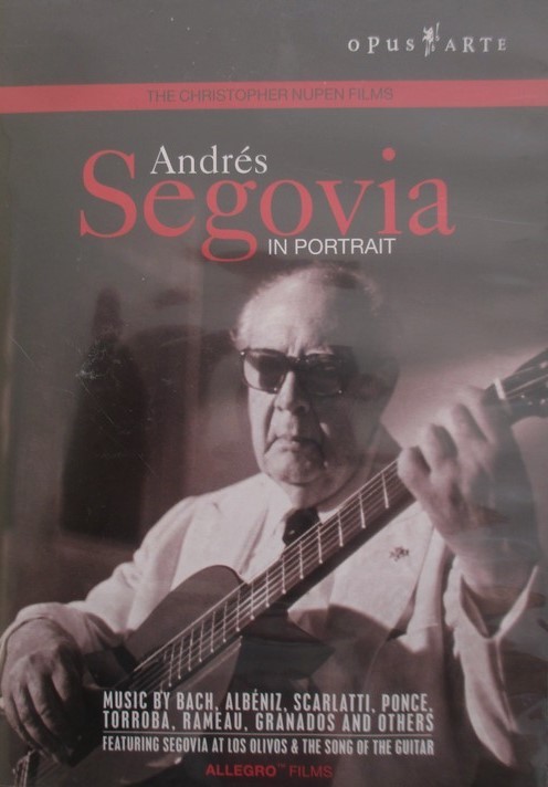 ANDRES SEGOVIA – IN PORTRAIT – America Dvd