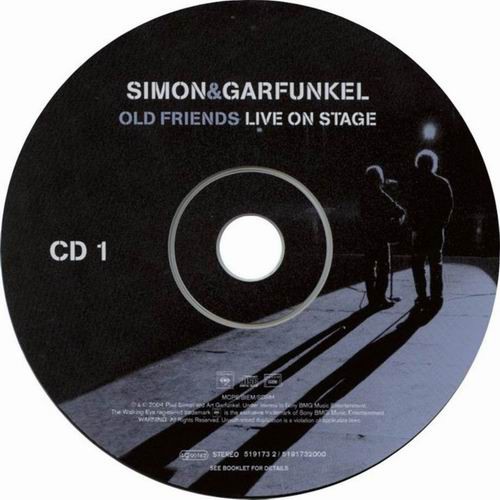 SIMON & GARFUNKEL – OLD FRIENDS – LIVE ON STAGE – America Dvd