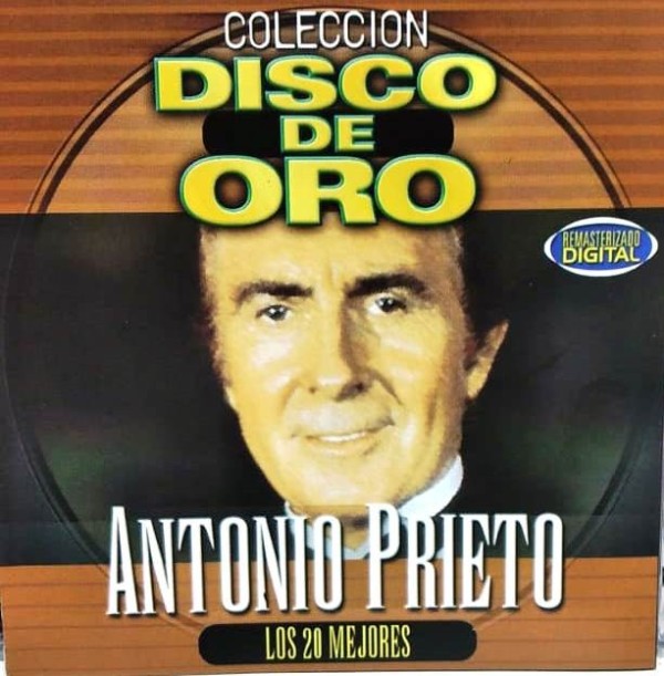 ANTONIO PRIETO – LAS 20 MEJORES – COLECCION DISCO DE ORO – America Dvd