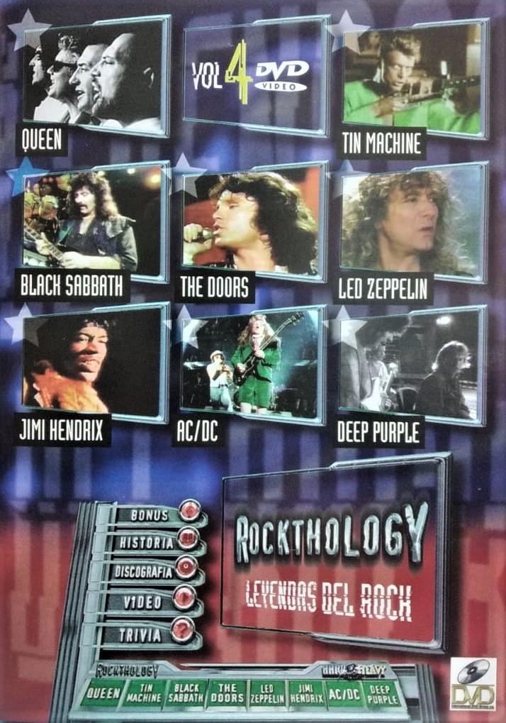 ROCKTHOLOGY – LEYENDAS DEL ROCK – VOL 4 – America Dvd
