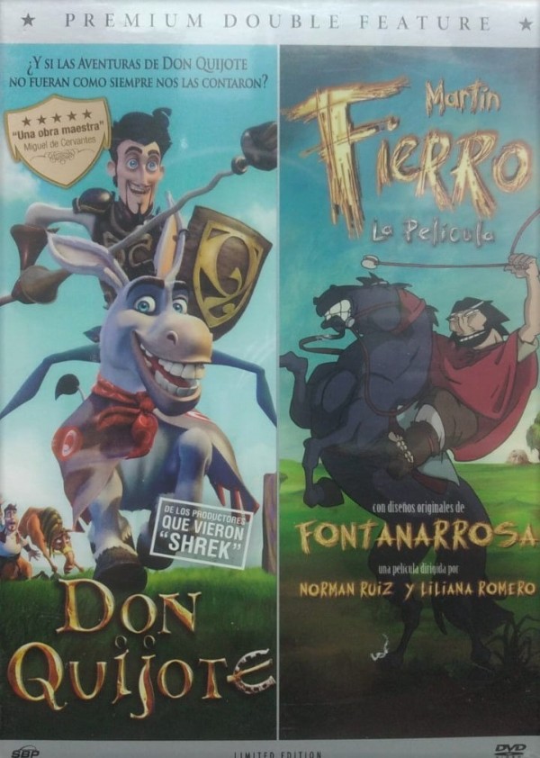 DON QUIJOTE / MARTIN FIERRO – LA PELICULA – America Dvd