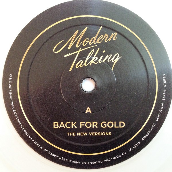 MODERN TALKING – BACK FOR GOLD / THE NEW VERSIONS – America Dvd