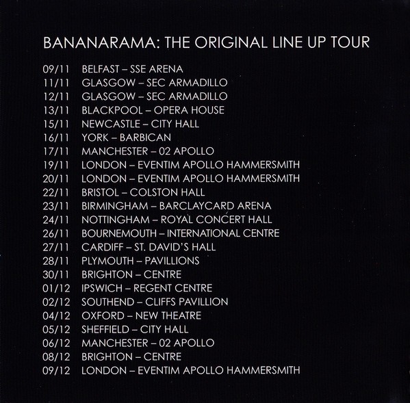 BANANARAMA – LIVE AT THE LONDON EVENTIM HAMMERSMITH APOLLO – America Dvd