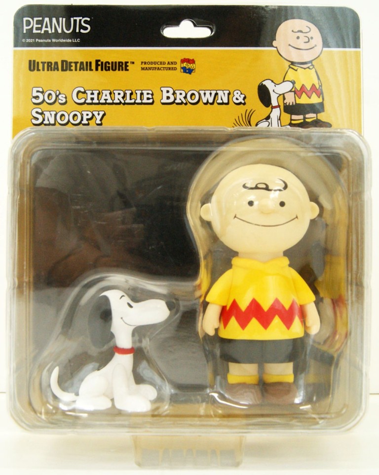 Ultra Detail Figure: Peanuts / 50s Charlie Brown & Snoopy – America Dvd