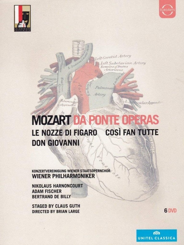 MOZART – DA PONTE OPERAS – America Dvd