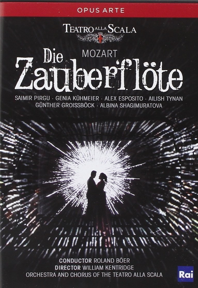 MOZART – DIE ZAUBERFLOTE – America Dvd
